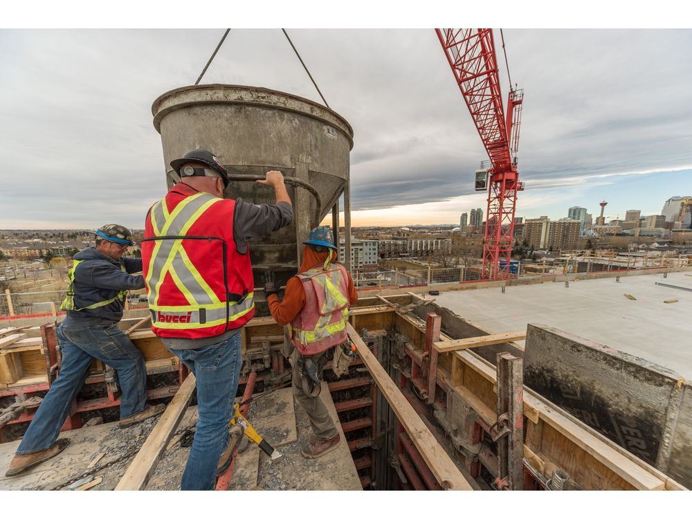 Radius reaches topping off milestone | Calgary Herald