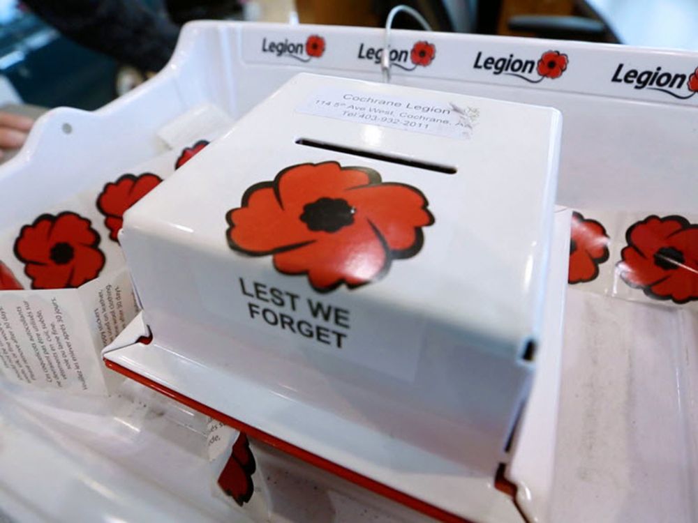 Poppy box thefts down from previous years | Calgary Herald