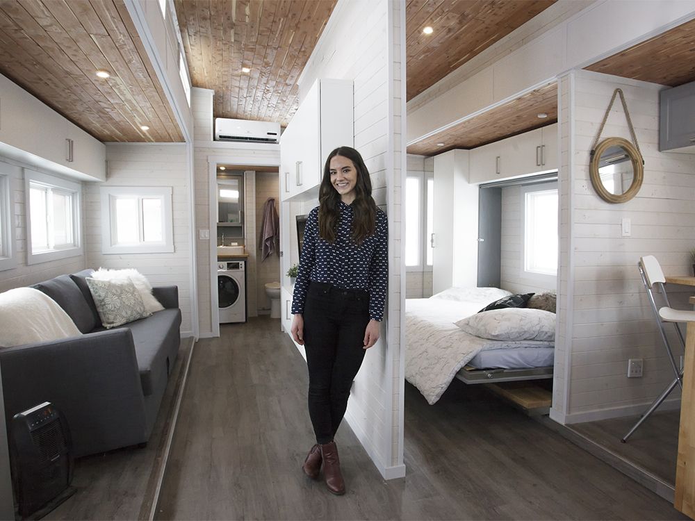 Fortney: Local tiny home builder hoping to make a big splash | Calgary ...