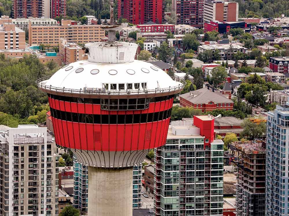 No longer the tallest building, Calgary Tower is still looked up to ...