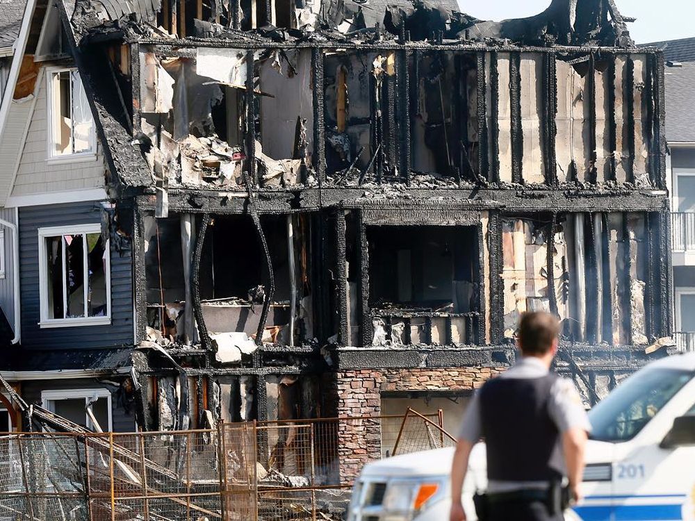 'A significant loss': Cochrane townhouses destroyed in fire | Calgary ...