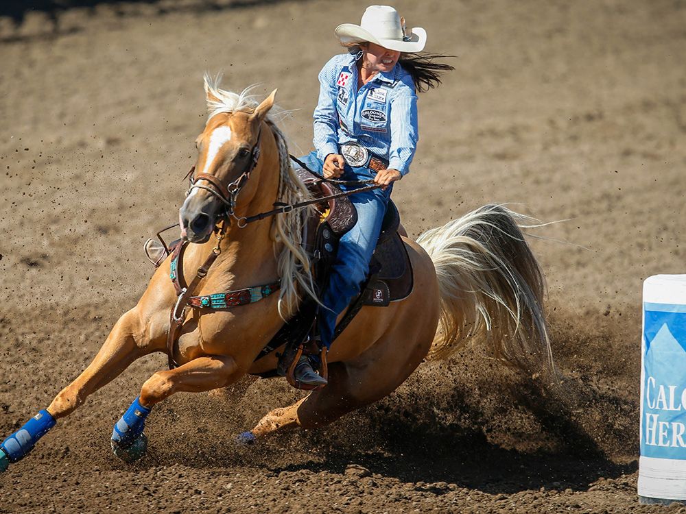 2018 Stampede Barrel Racing Champion Hailey Kinsel | Calgary Herald