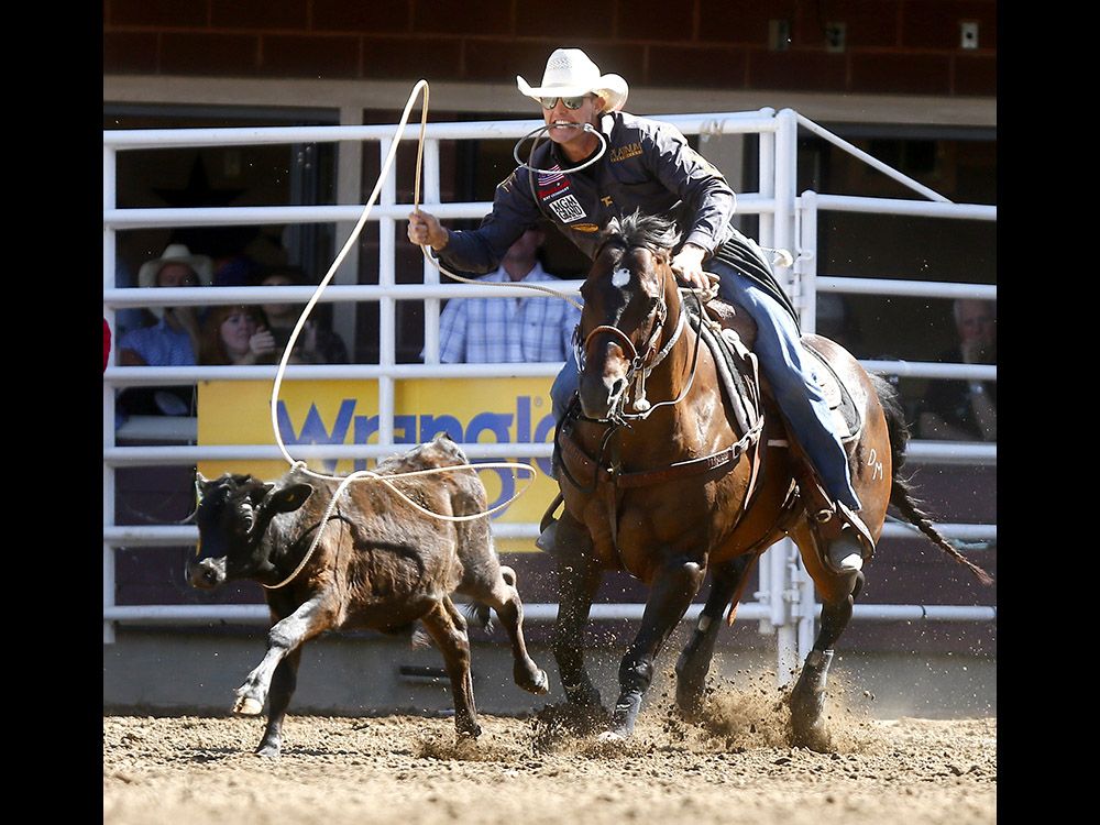 2018 Stampede Tie-Down Roping Champion Tuf Cooper | Calgary Herald