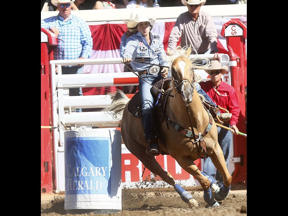 2018 Stampede Barrel Racing Champion Hailey Kinsel | Calgary Herald