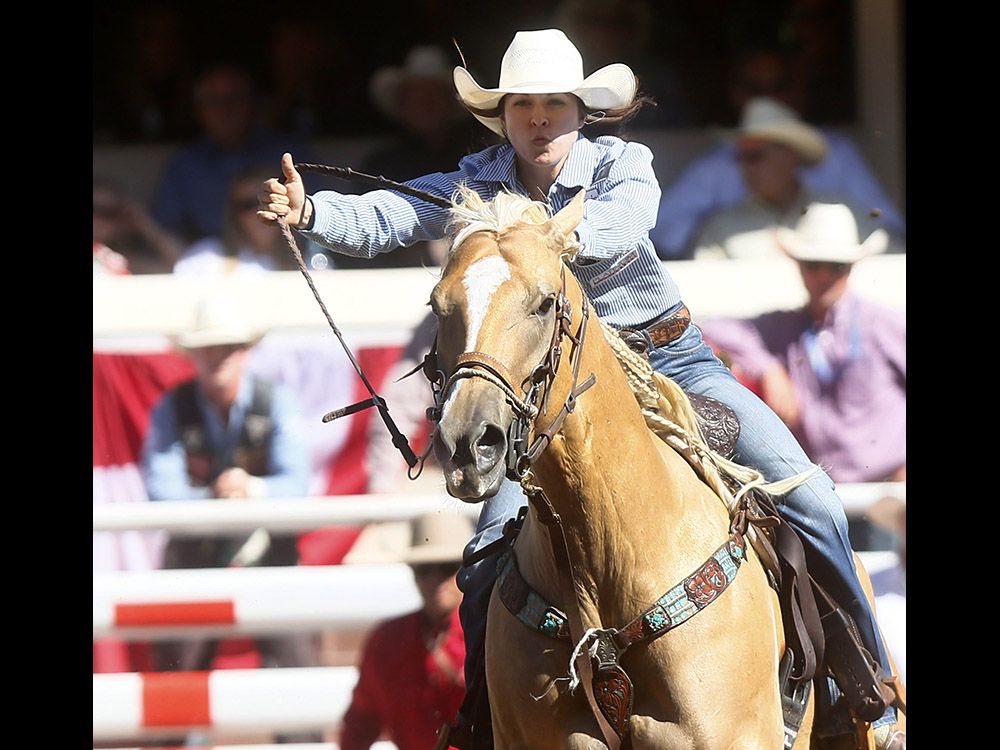 2018 Stampede Barrel Racing Champion Hailey Kinsel | Calgary Herald
