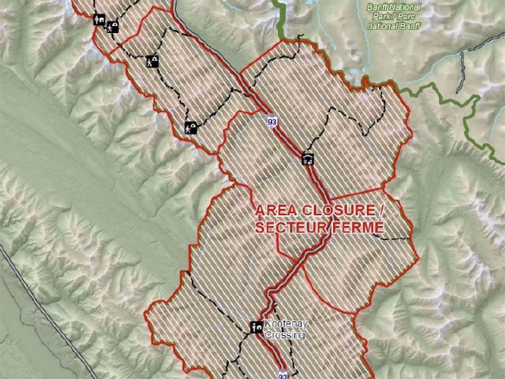 Wildfires cause road closures, air quality advisory | Edmonton Sun