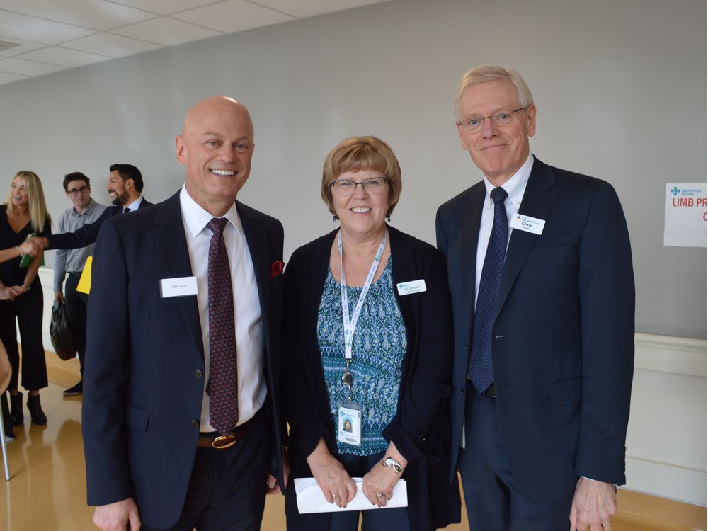 Zivot Limb Preservation Centre named after generous donor | Calgary Herald