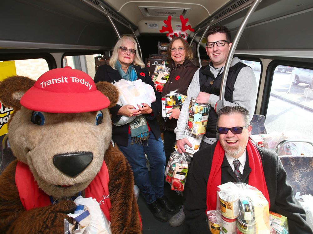 Annual stuff-a-bus event fills 20-plus Calgary Transit buses | Calgary ...