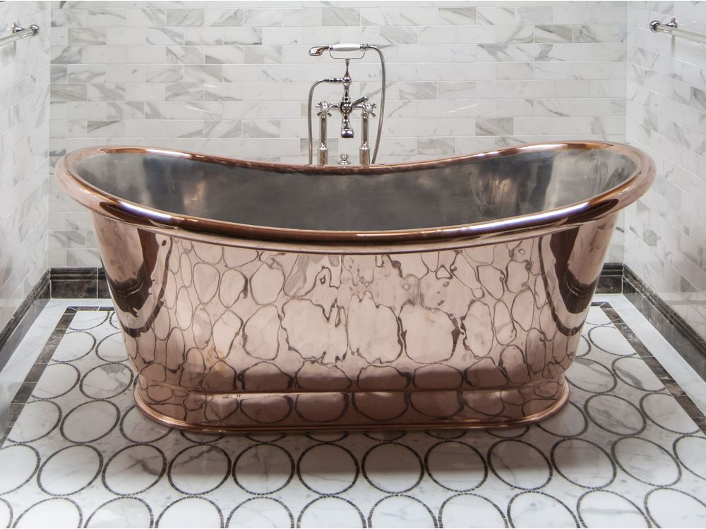 Stylish soaker tub is centrepiece of spa bathroom | Calgary Herald