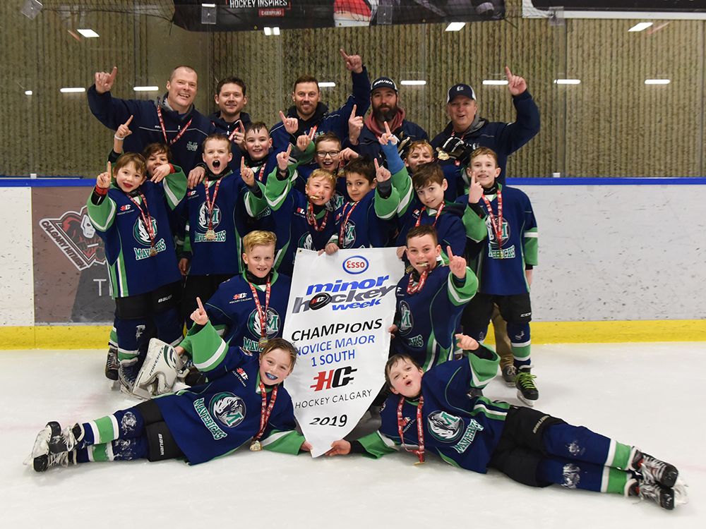 Esso Minor Hockey Week Champions – Novice Major | Calgary Herald