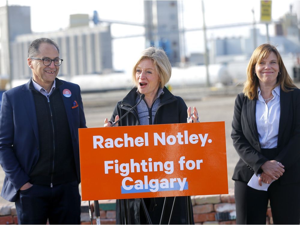 Braid: Notley gets passionate about Calgary, vows undying support ...