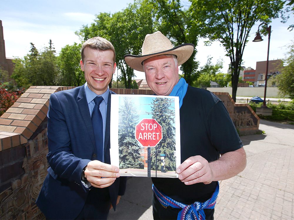 Council endorses pitch to bring bilingual stop signs to Mission ...