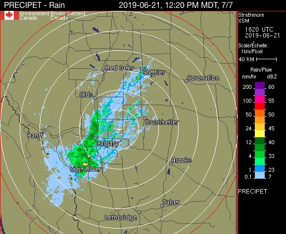 Calgary under rainfall warning | Calgary Herald