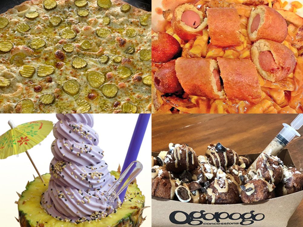Pickle pizza, corndog poutine: Stampede reveals 20 more midway foods ...