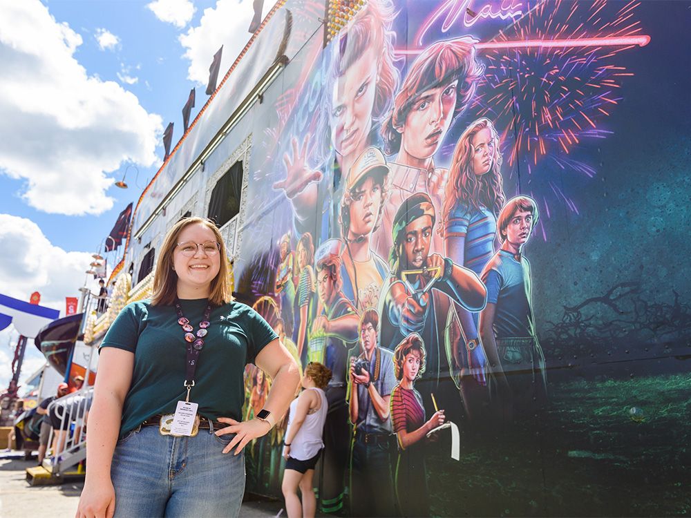 Stranger Things on the midway: Stampede transforms into the Fun Fair ...