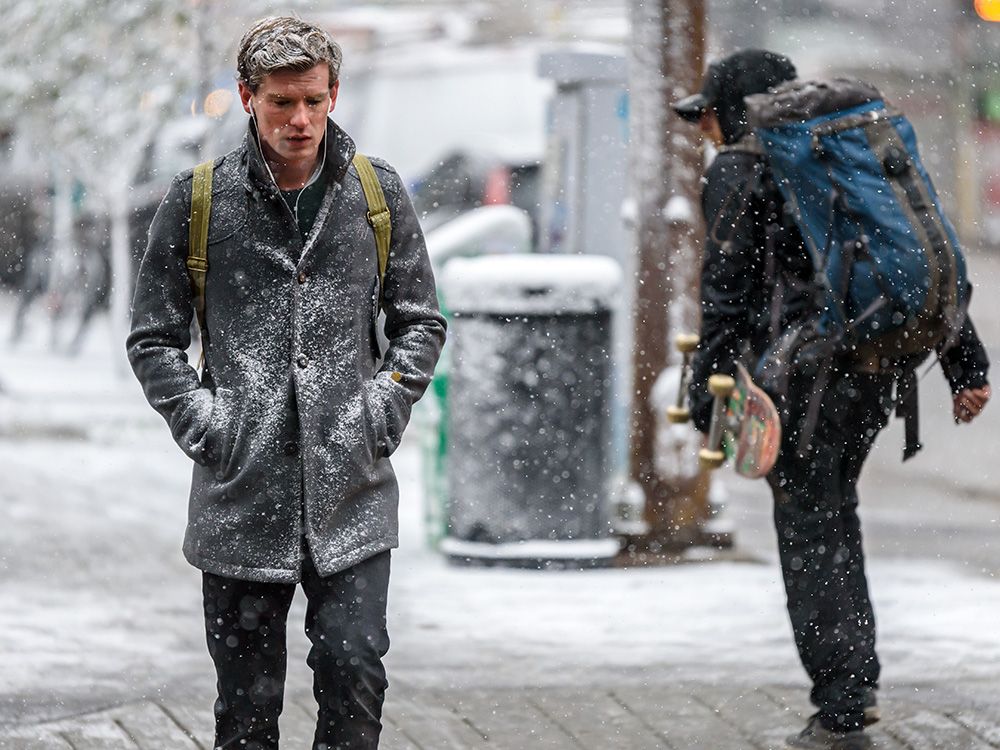 Snowfall warning ends for Calgary as cold front blows through Alberta ...