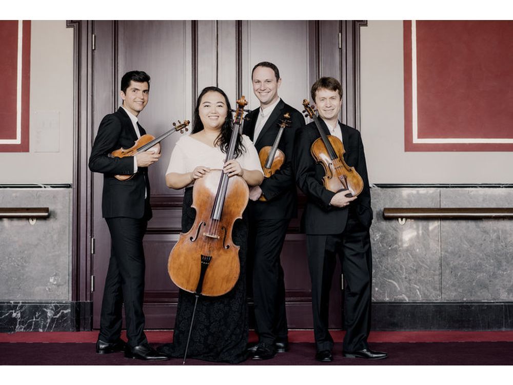 Review: Calidore String Quartet delivers intimate performance | Calgary ...