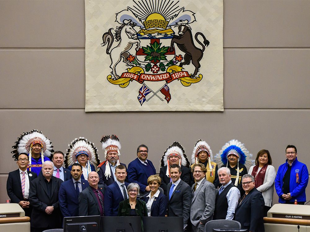 Treaty 7 flags to be permanently displayed in council chambers ...