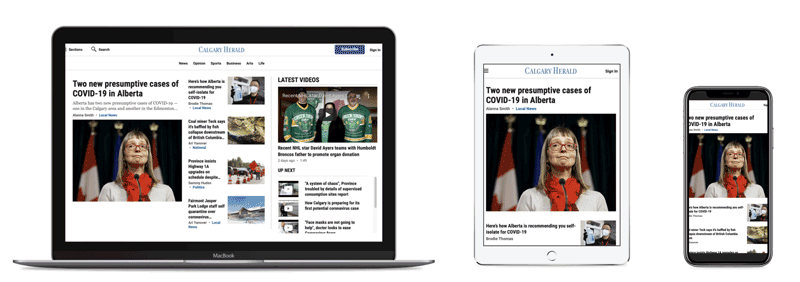 Calgary Herald launches new website | Calgary Herald
