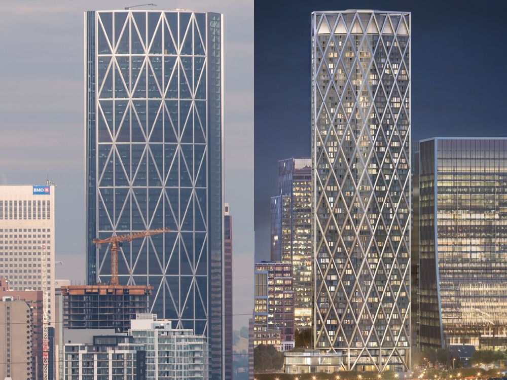 New London skyscraper looks a lot like Calgary's Bow Tower | Calgary Herald