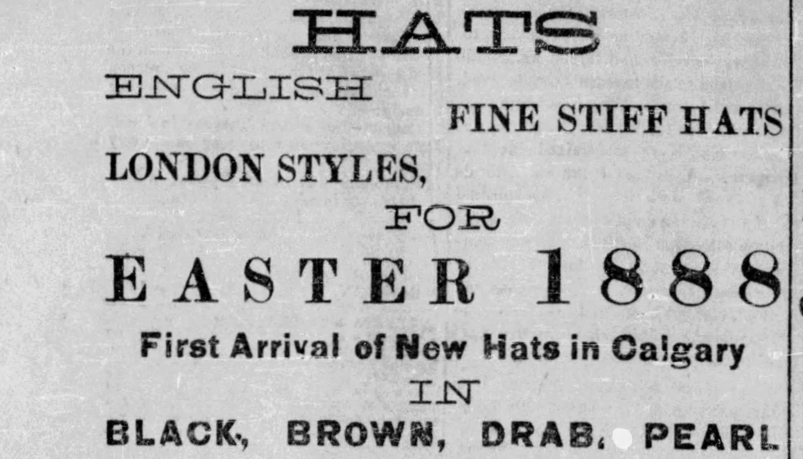 Easter in the 1800s: A look back at Easter ads and stories | Calgary Herald
