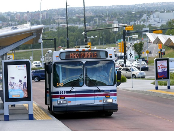 MAX Purple bus line extending to connect Calgary and Chestermere ...