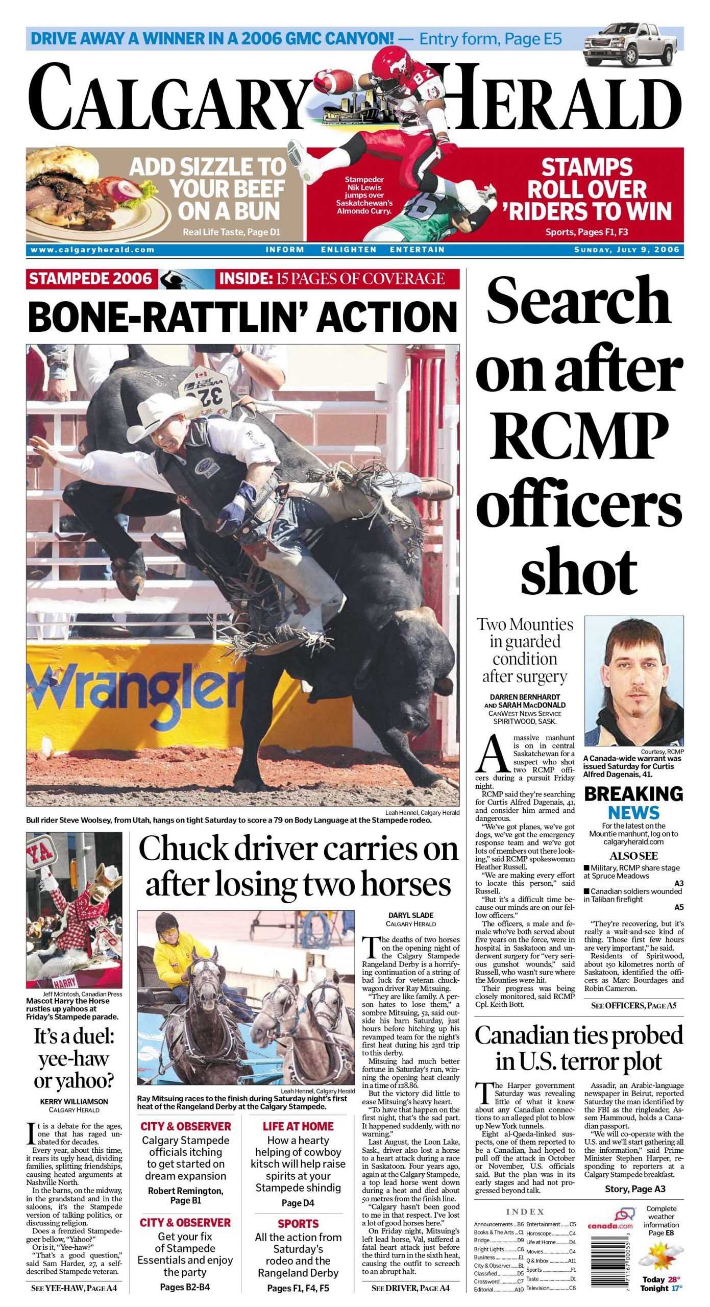 From Whoop-eee to Yipee to Yahoo: It's a Calgary thing. | Calgary Herald