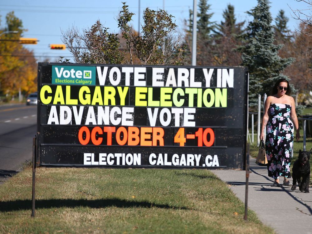 Calgarians head to polls as advance voting opens for municipal election ...