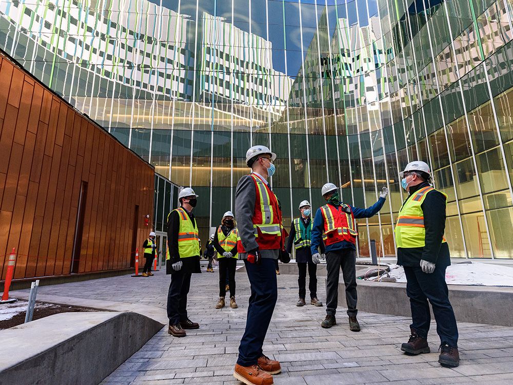 Calgary Cancer Centre 90 per cent complete despite a COVID-19 outbreak ...