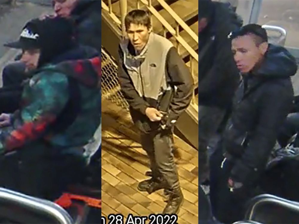 Calgary police release photos of suspects in CTrain stabbing at SAIT ...