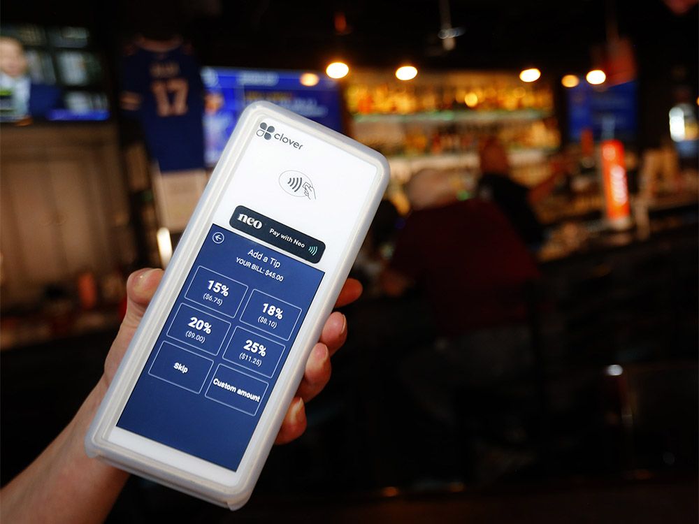 Restaurant tipping sees boost after pandemic rules eased | Calgary Herald