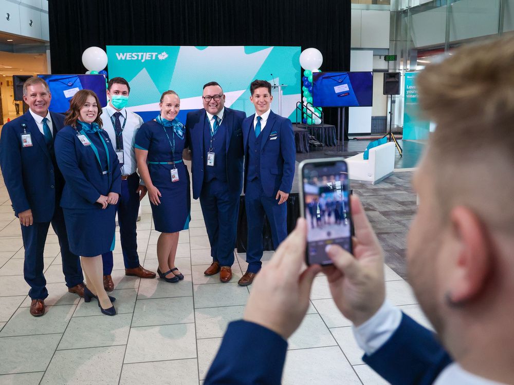 WestJet unveils new inclusive uniforms for frontline staff | Calgary Herald