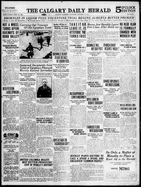 Today in history: Meet King Tut | Calgary Herald