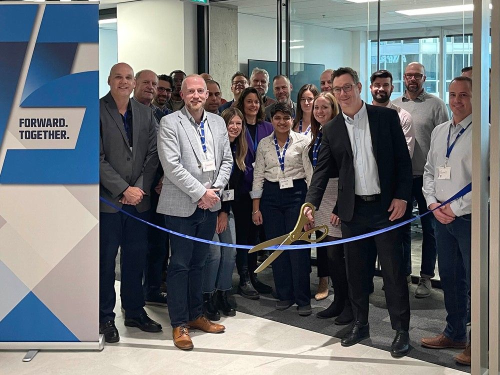 Ledcor Construction cuts the ribbon on new home, marking a return to ...