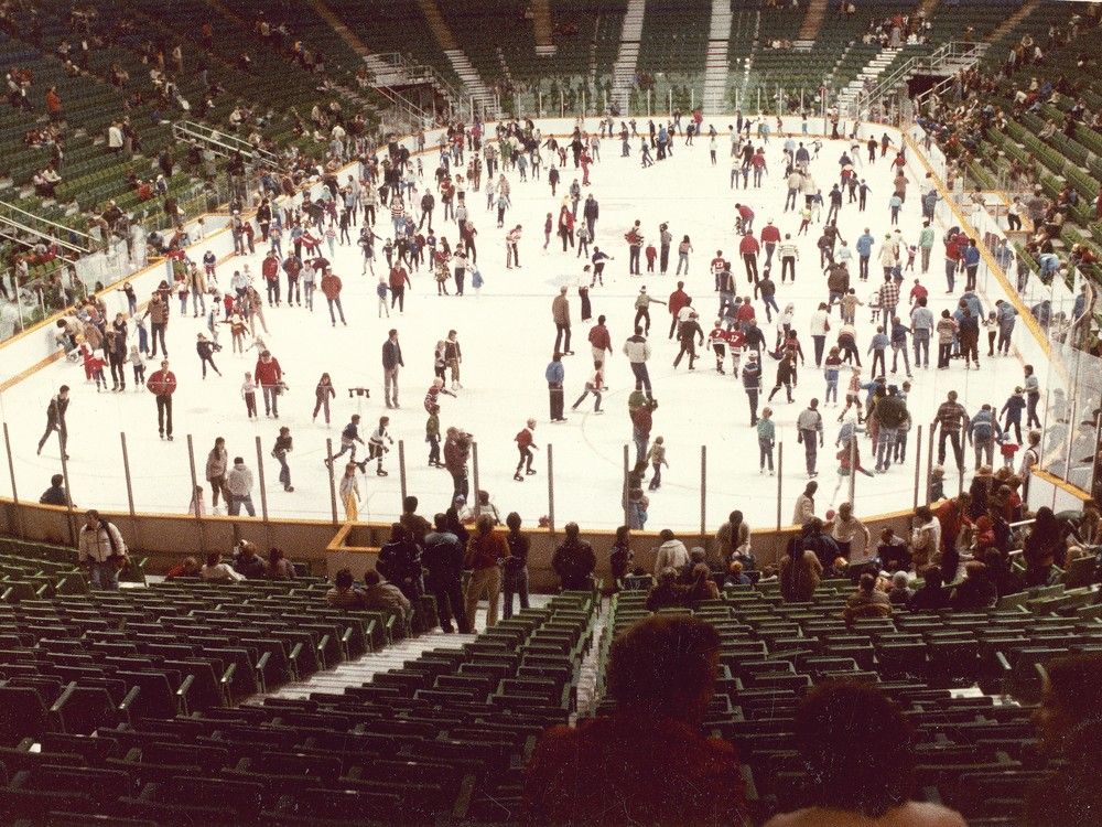 Photos: 10 moments from the Saddledome's construction and opening ...