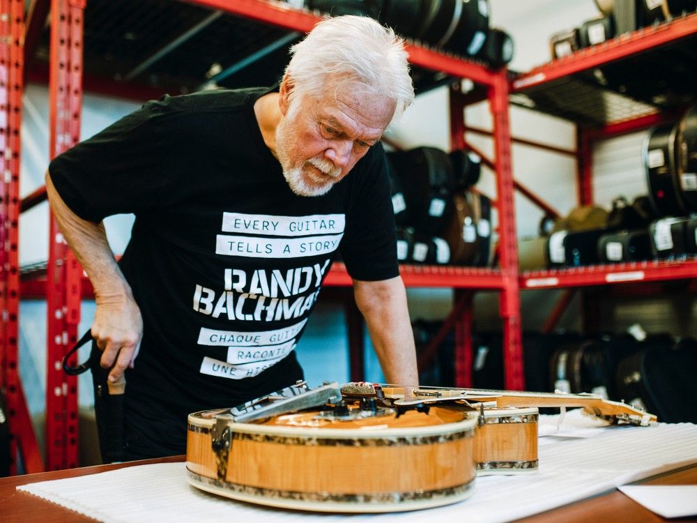Randy Bachman's guitar collection on display at National Music Centre ...