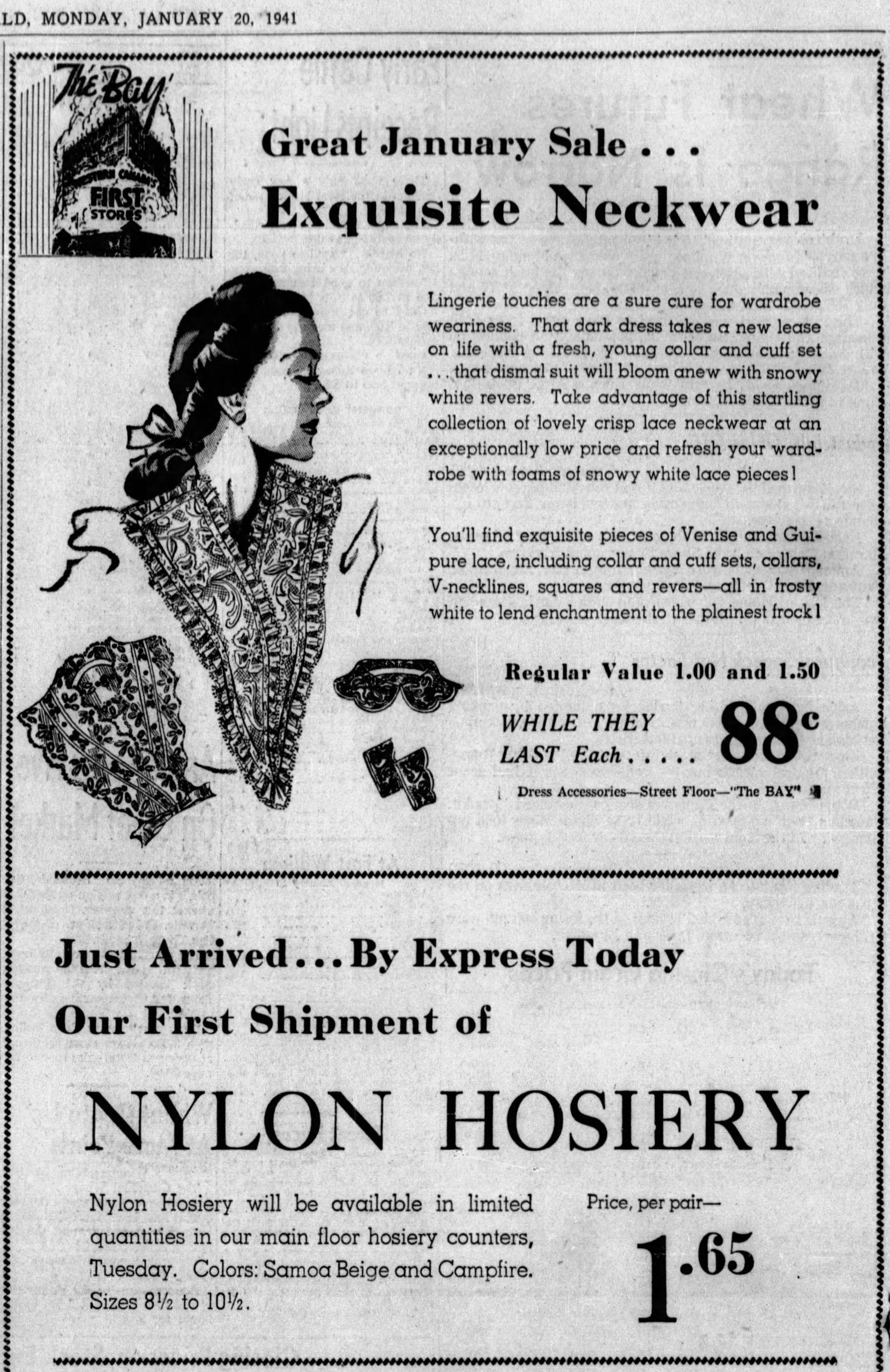 The rise, fall and riots of nylons: First sold 84 years ago this month ...