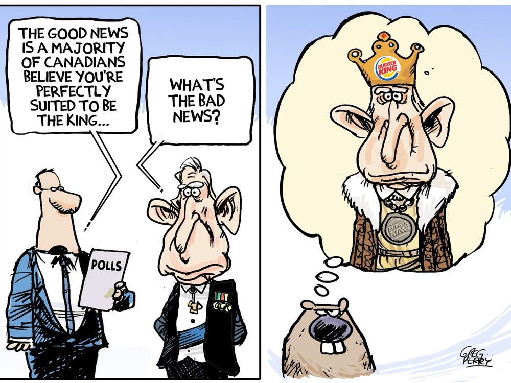 OpEd cartoons: An election is called, a king is crowned and a music ...