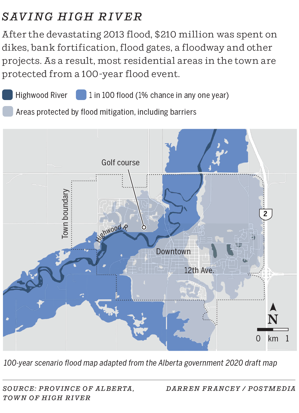 The town of High River has rebuilt, 10 years after devastating flood ...