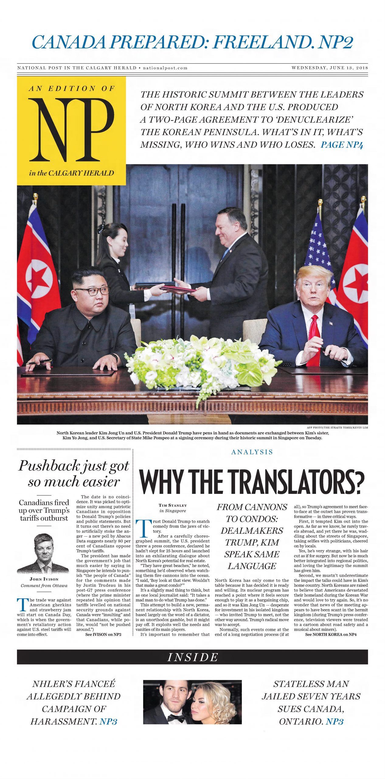 On this day, June 12, in history | Calgary Herald