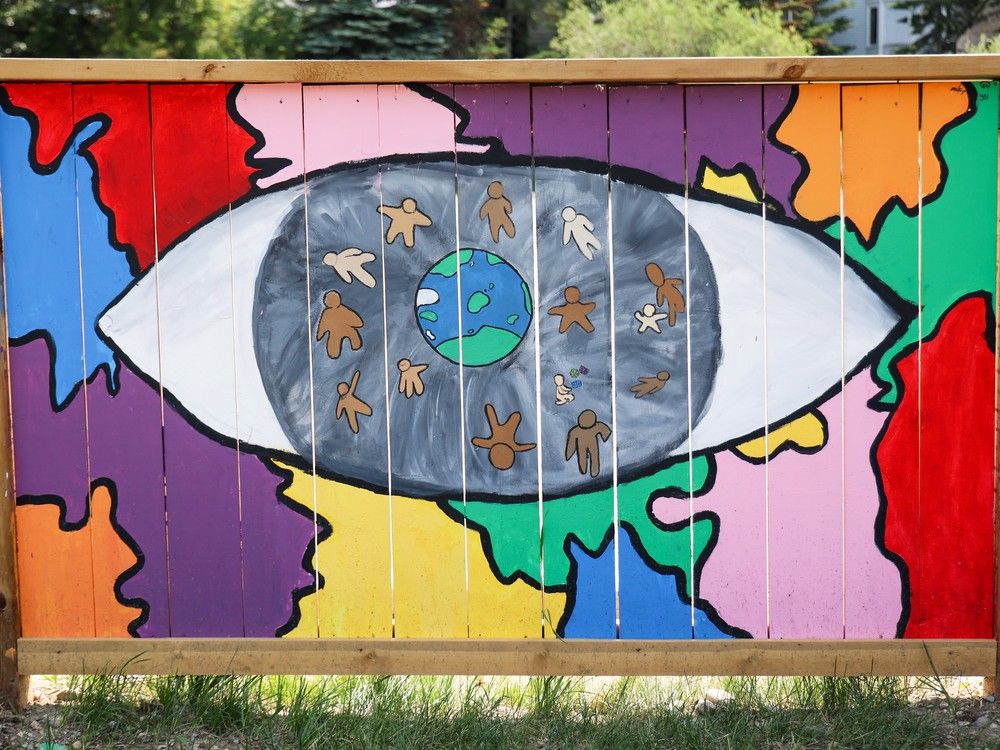 School, church partner to create positivity mural in northwest Calgary ...