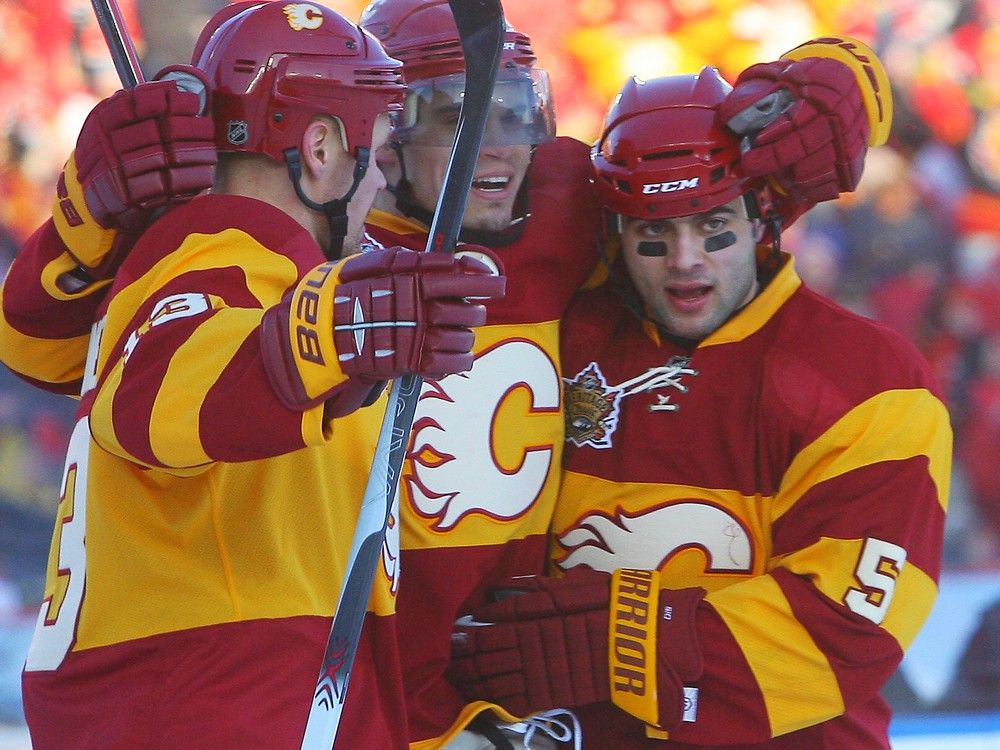 Throwback Thursday: Flames take on the Canadiens at 2011 Heritage ...