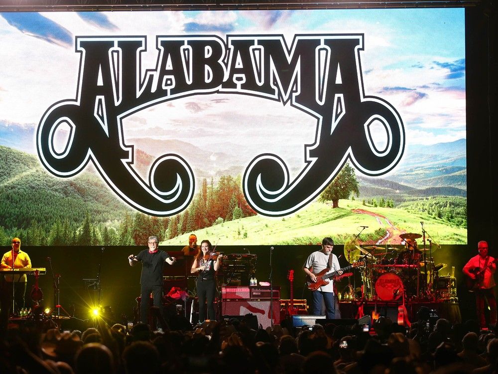 Nine memorable photos from the Alabama concert at Stampede | Calgary Herald