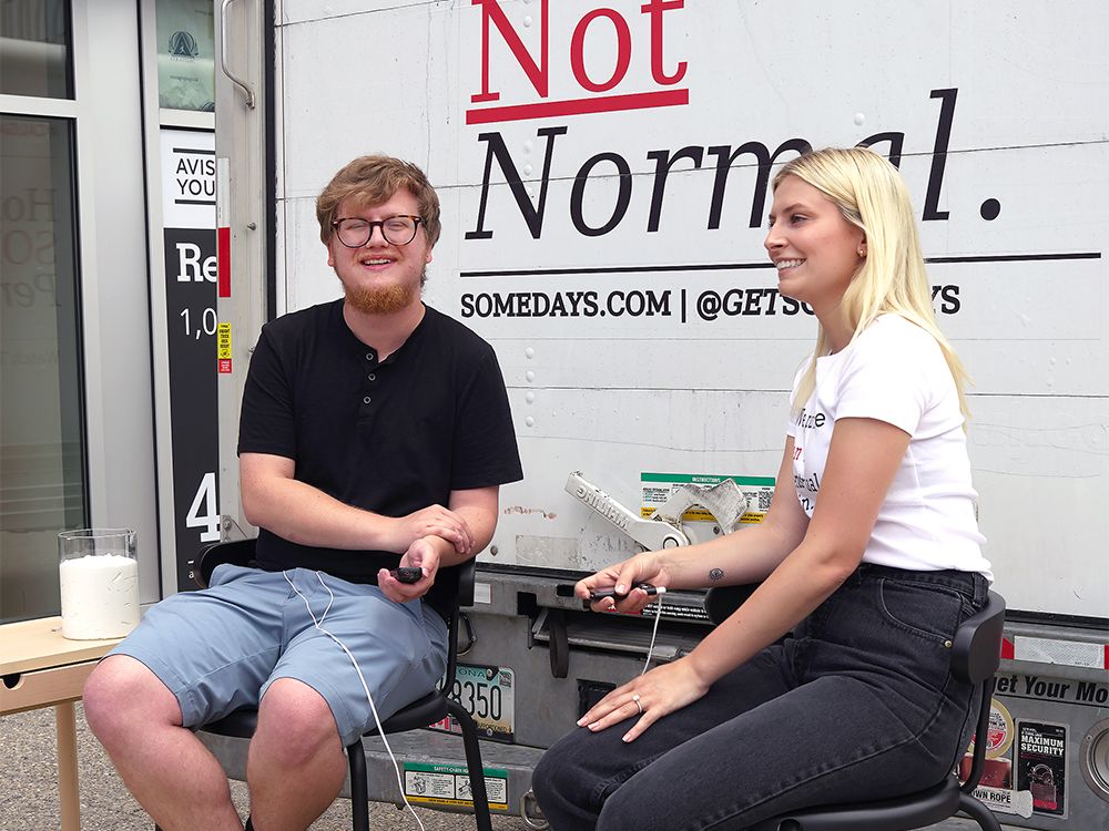 Period pain simulator aims to test, teach men at Stampede | Calgary Herald