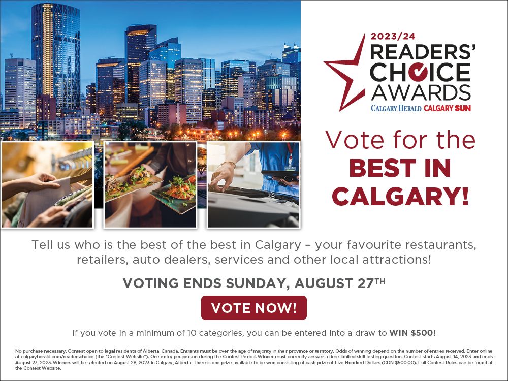 Canada Contests, Announcements and Prizes | Calgary Herald