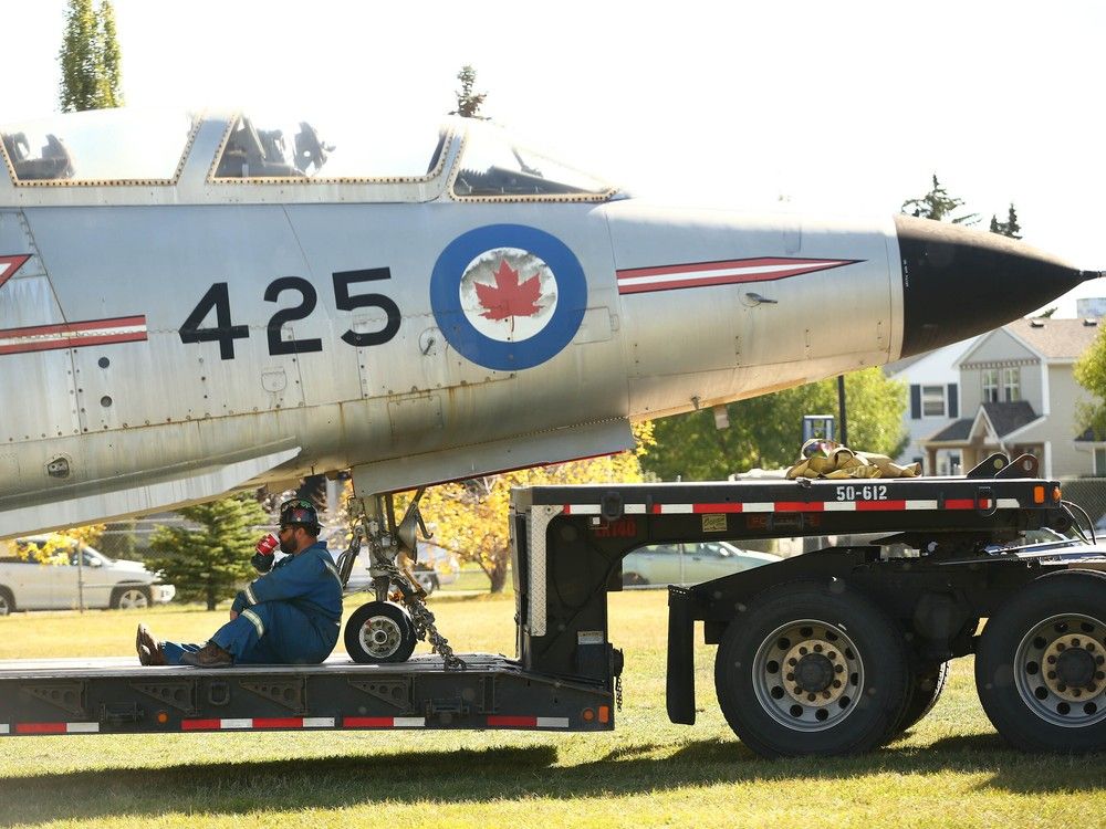 Local museum reinforces its squadron of Cold War jet fighters | Calgary ...