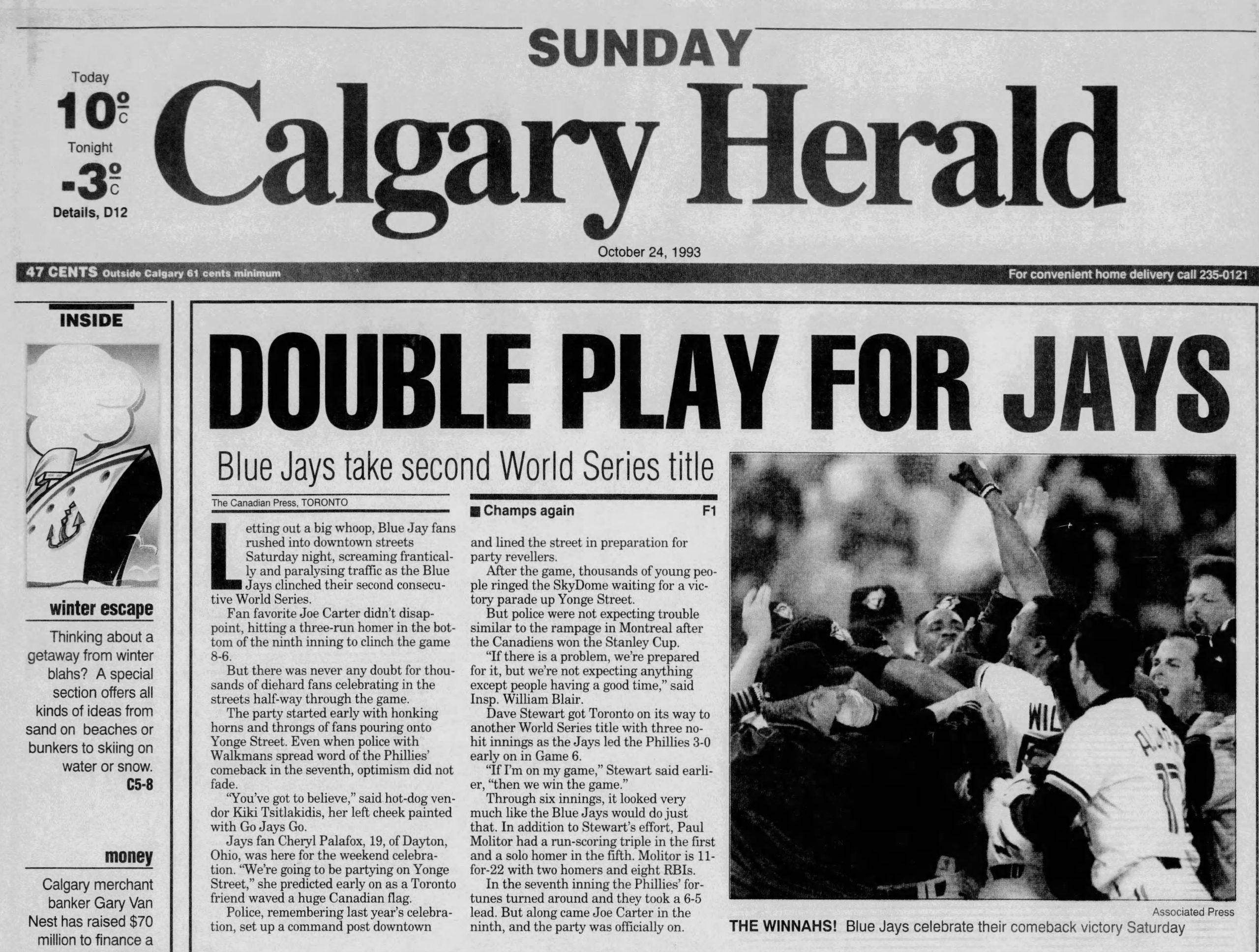 Events that occurred on this day, Oct. 23, in history | Calgary Herald