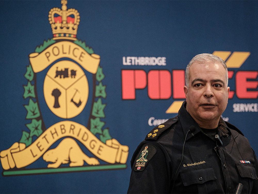 Lethbridge a safe city, says police chief | Calgary Herald
