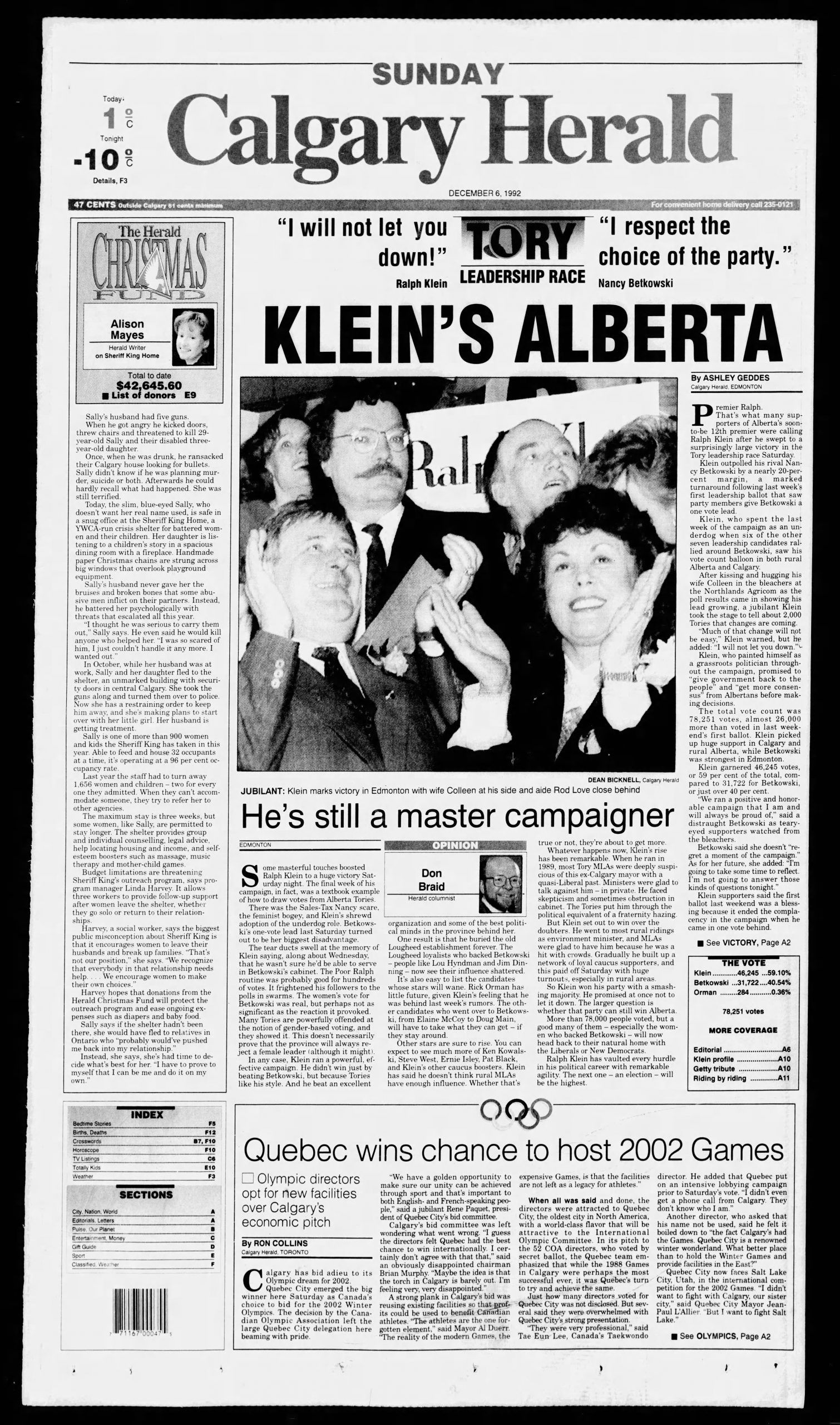 Events of note in history for December 5 | Calgary Herald