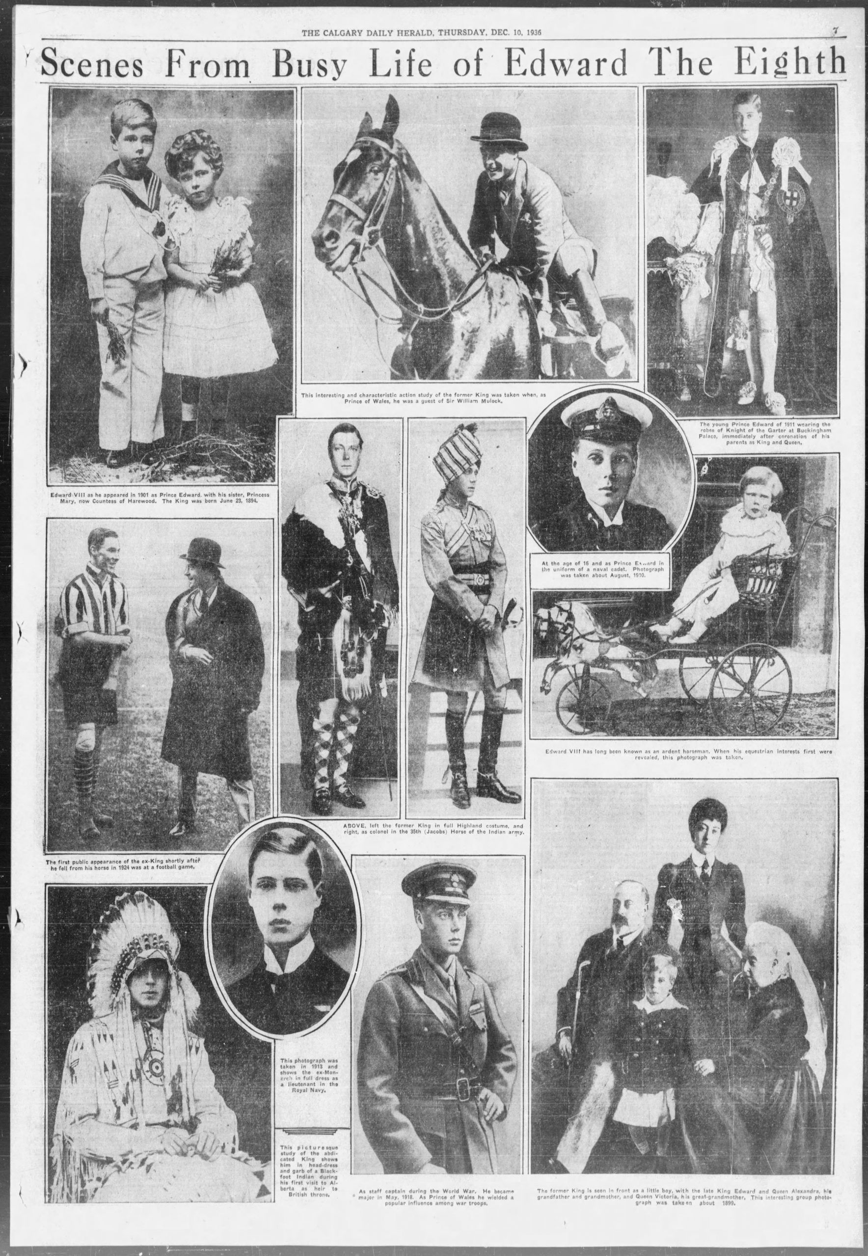 Royal Scandal! Edward's abdication: Today in history | Calgary Herald